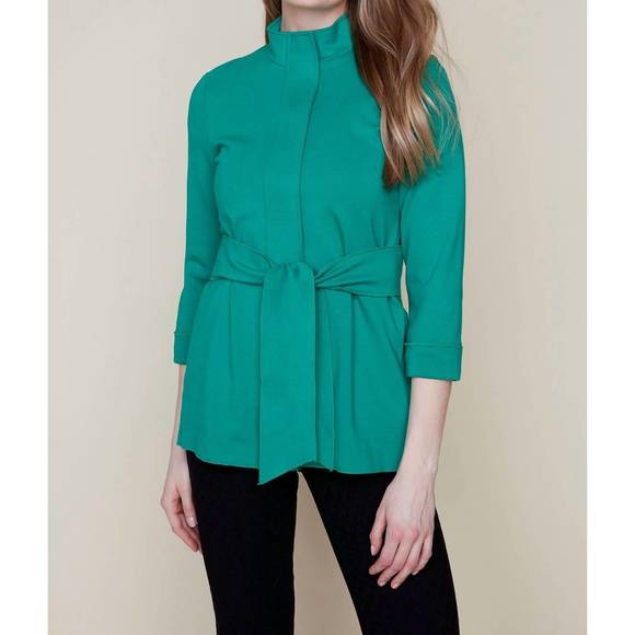 Renuar | Jackets & Coats | New Renuar Ecoknit Jacket In Emerald | Poshmark